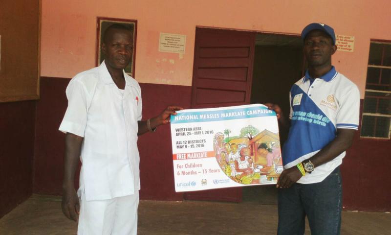 MamaYe Advocacy Group Joins DHMT to prevent measles spread | E4A-MamaYe