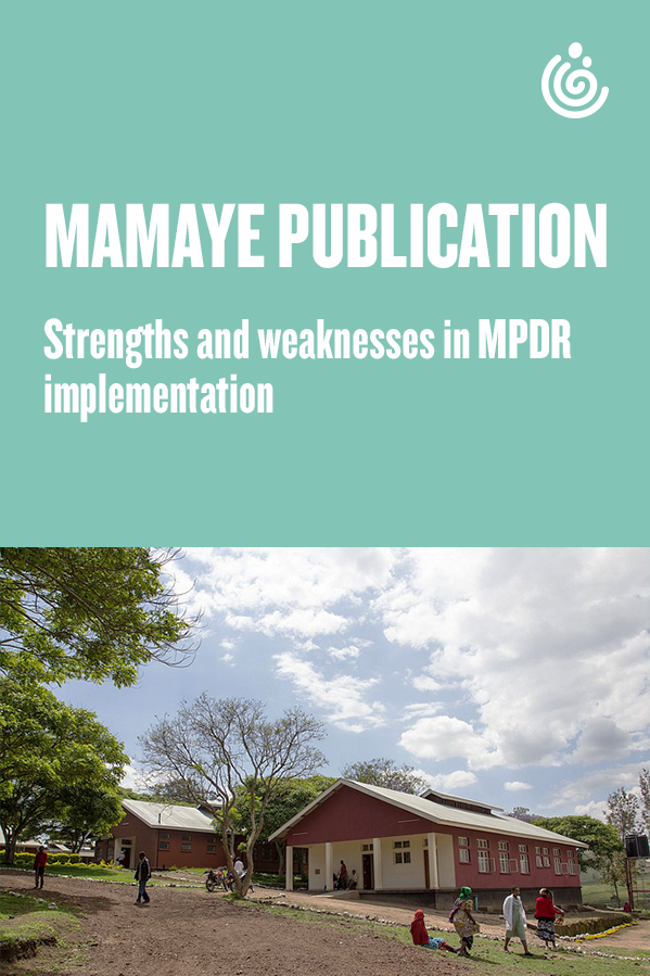 Strengths and weaknesses in MPDR implementation | E4A-MamaYe